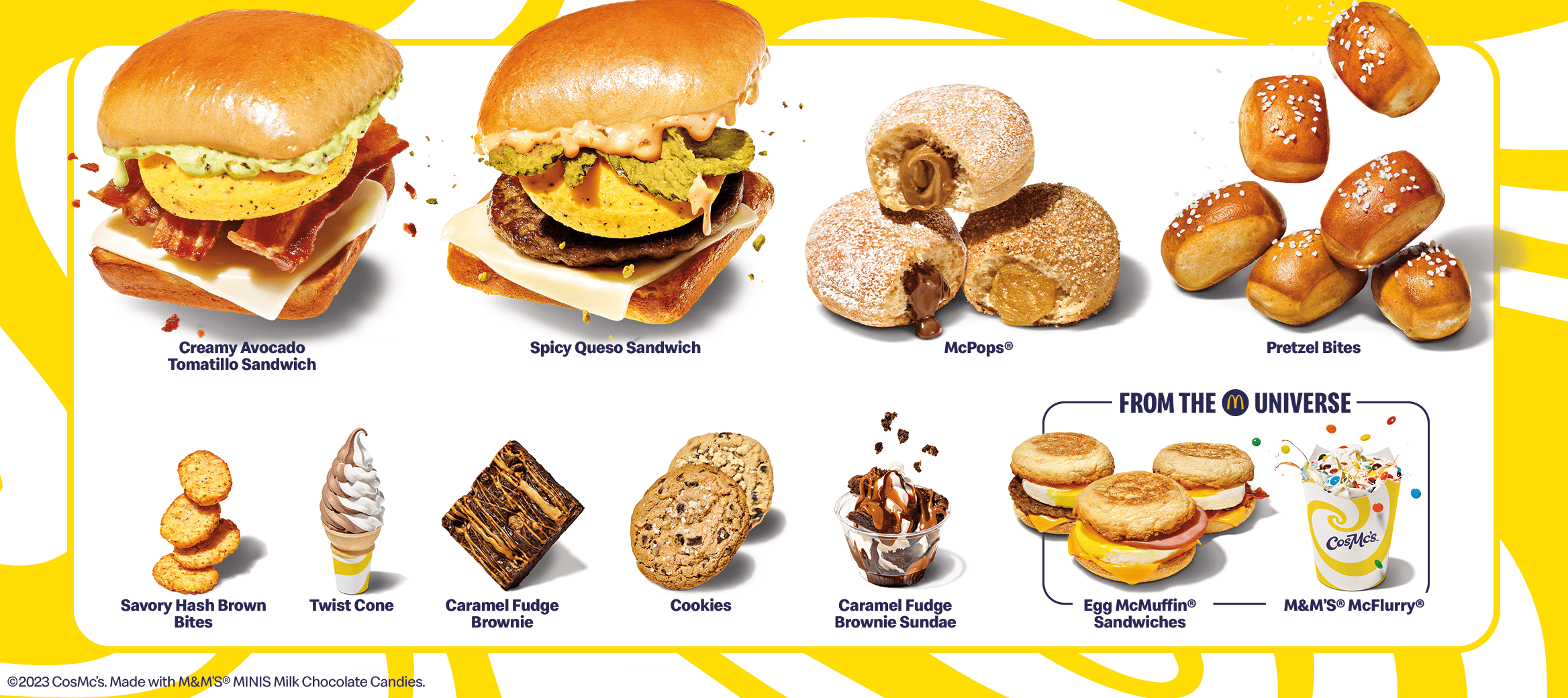 McDonald's launches new restaurant bold food drink offerings ...